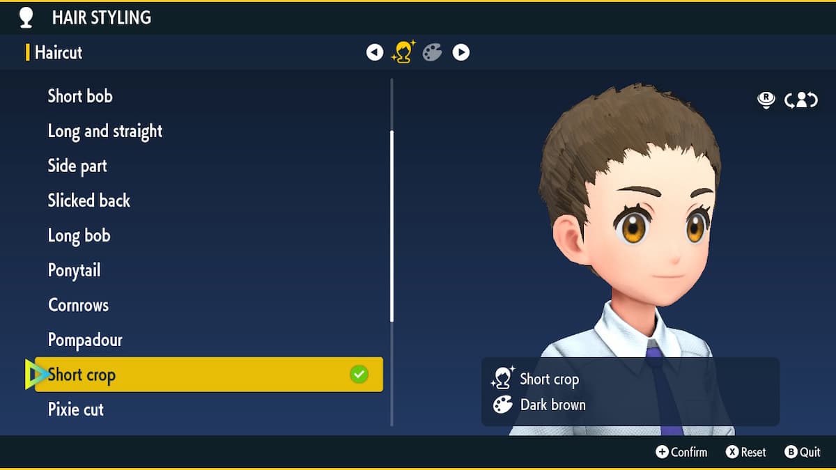 All Hairstyles in Pokemon Scarlet & Violet (& How to Change Hair ...