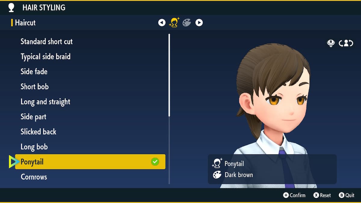 All Hairstyles in Pokemon Scarlet & Violet (& How to Change Hair ...