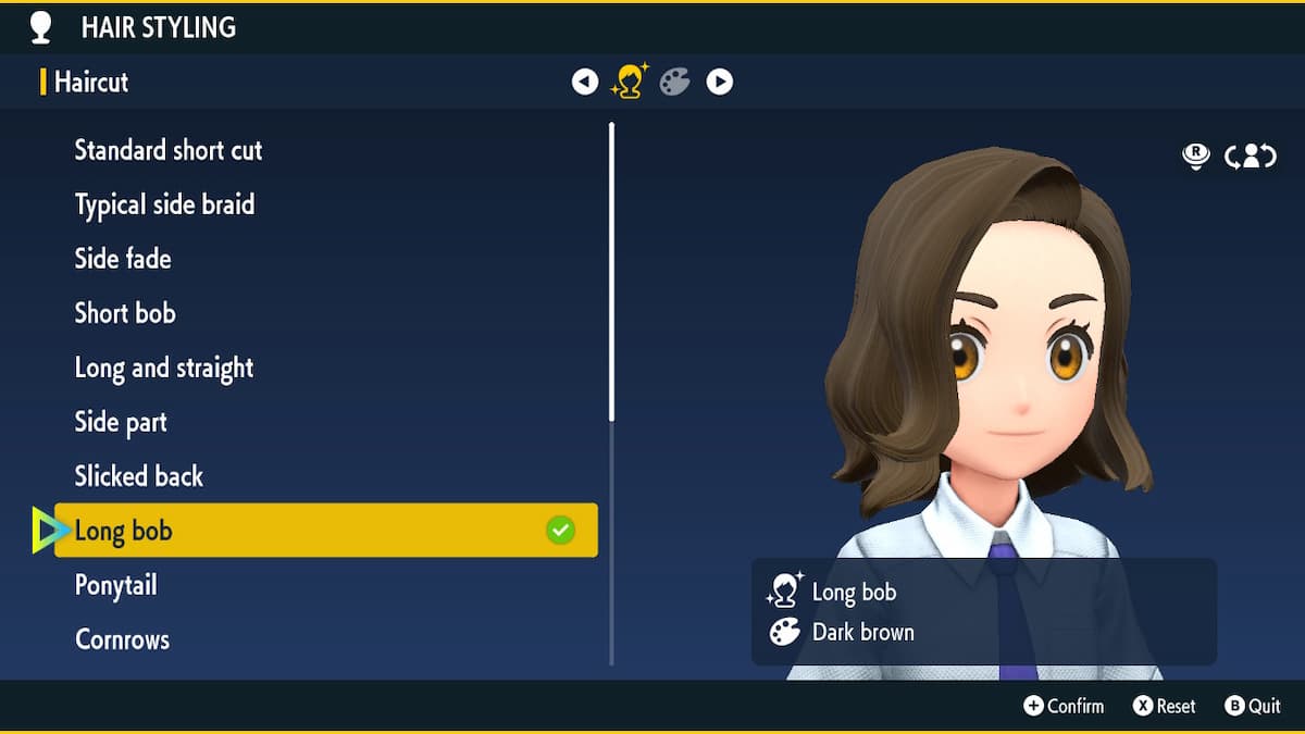 All Hairstyles in Pokemon Scarlet & Violet (& How to Change Hair ...