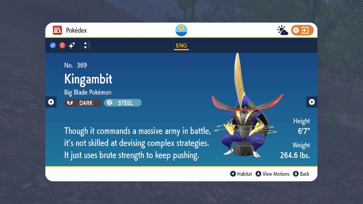 How to Evolve Bisharp: Scarlet & Violet Kingambit Evolution Guide
