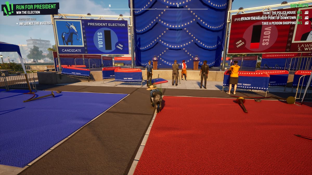 Goat Simulator Three: The Run For President Event - Twinfinite