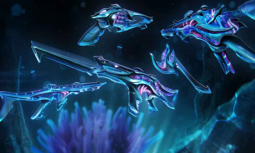 New Valorant Weapon Skin Bundle 'Abyssal' Has a Fishy Theme Neptune ...