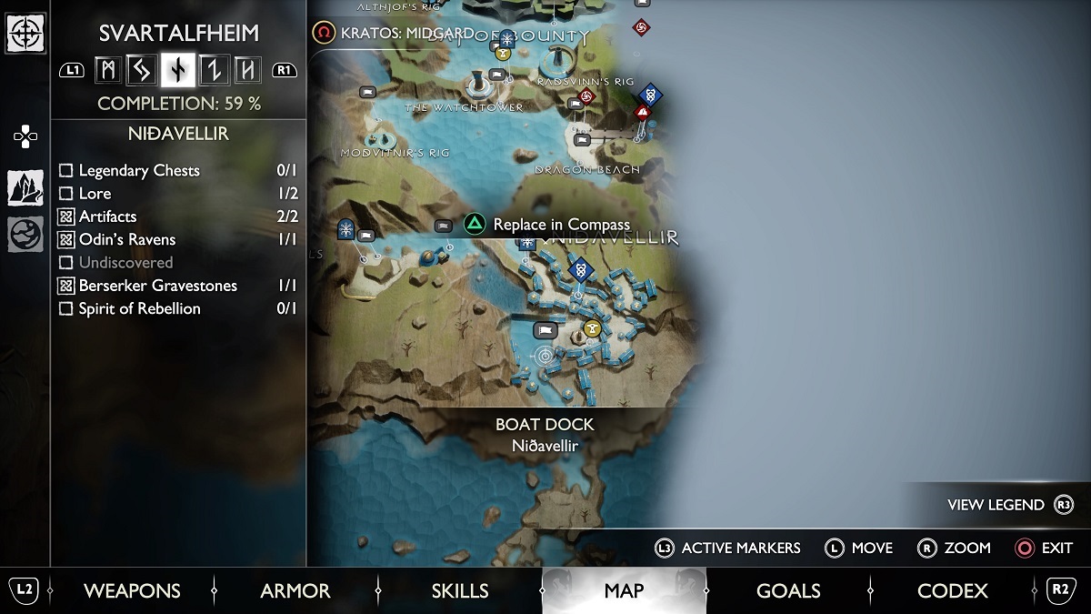 God of War Ragnarok: All Artifact Locations in Svartalfheim - Twinfinite