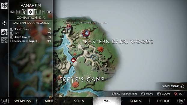 God of War Ragnarok: All Horns of Blood Mead Locations in Vanaheim ...