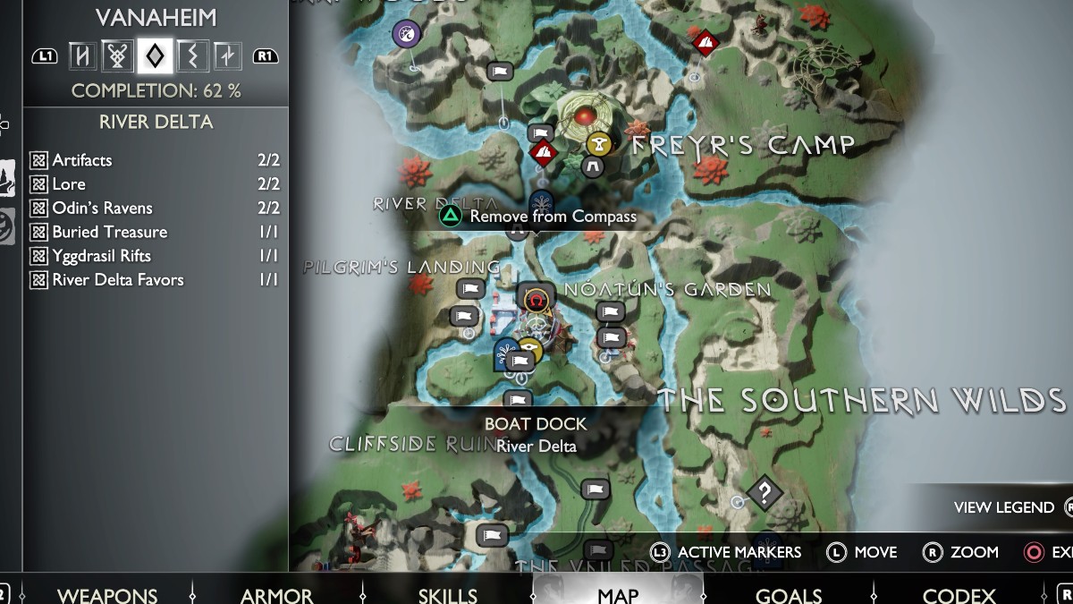 God of War Ragnarok: All Artifact Locations in Vanaheim - Twinfinite