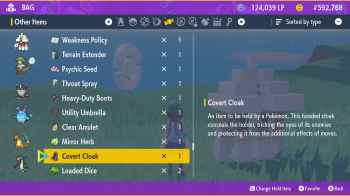Where to Get the Covert Cloak in Pokemon Scarlet & Violet