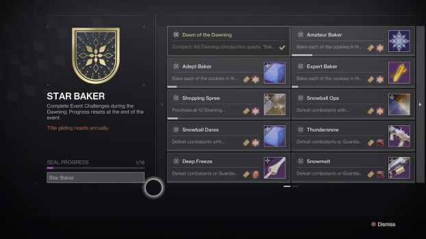 How to Get Star Baker Title in Destiny 2 Dawning 2022 - Twinfinite