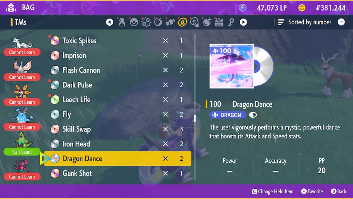How To Get TM100 Dragon Dance in Pokemon Scarlet & Violet - Twinfinite