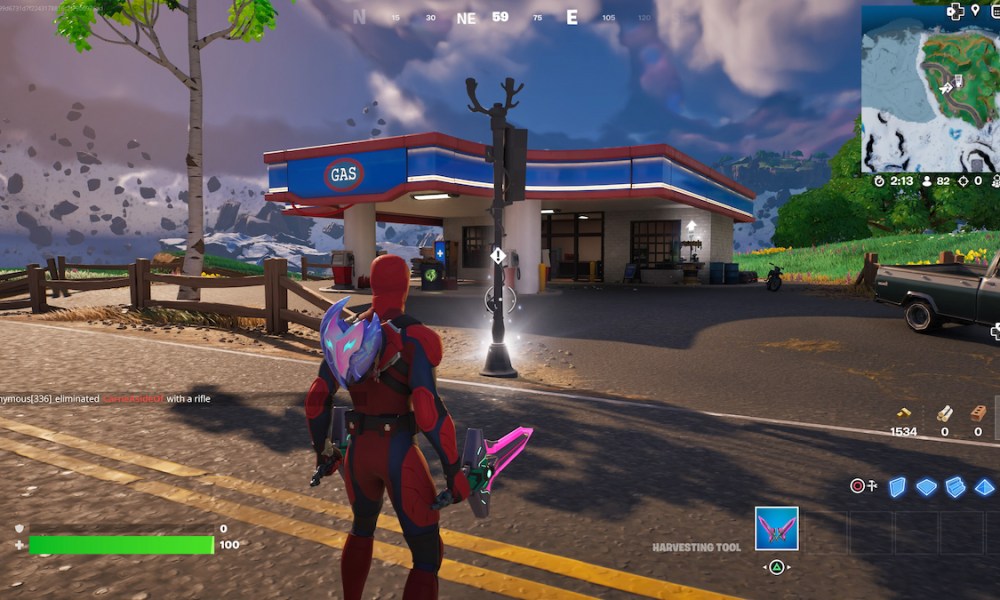 Where to Decorate Traffic Lights for Winterfest in Fortnite