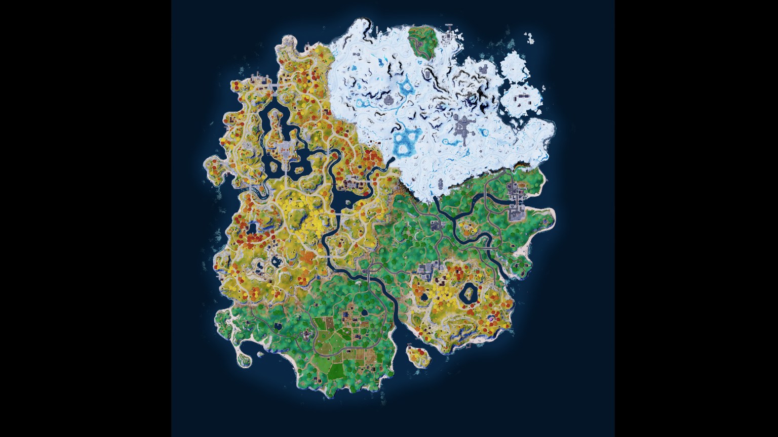 What the Fortnite Chapter 4 Season 1 Map Looks Like - Twinfinite