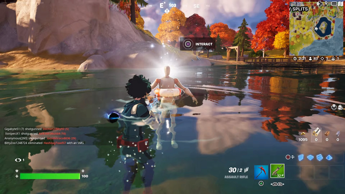 How to Rescue Training Dummies in Water in Fortnite - Twinfinite