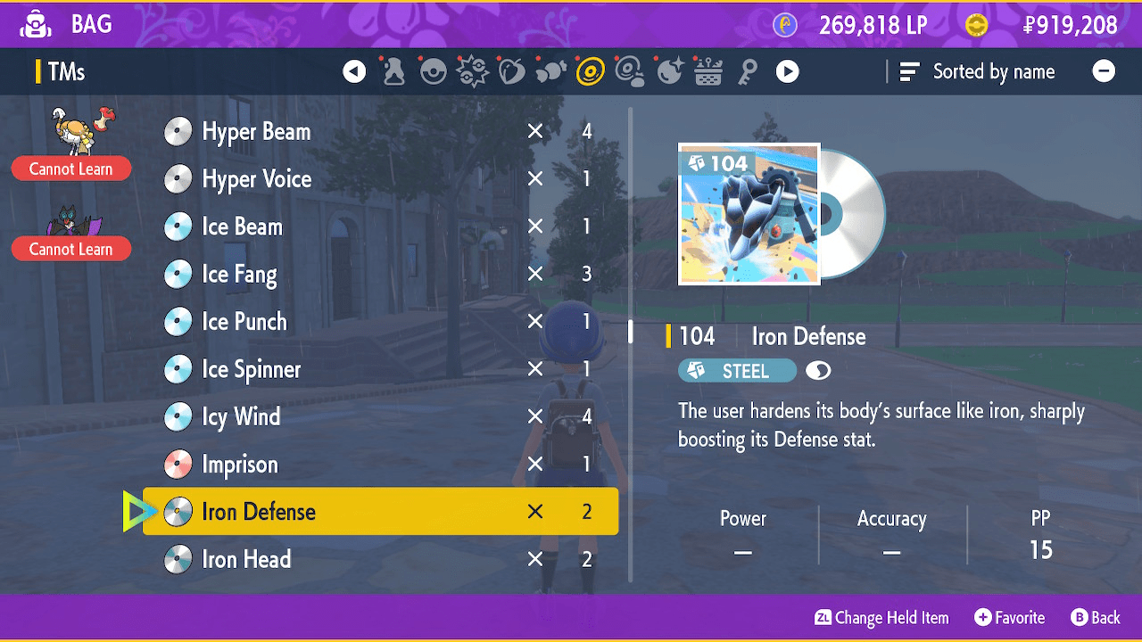 Iron Defense TM 104 Location in Pokemon Scarlet & Violet - Twinfinite