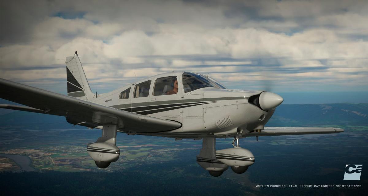 Microsoft Flight Simulator Piper PA-28 Archer II Gets New Screenshots ...