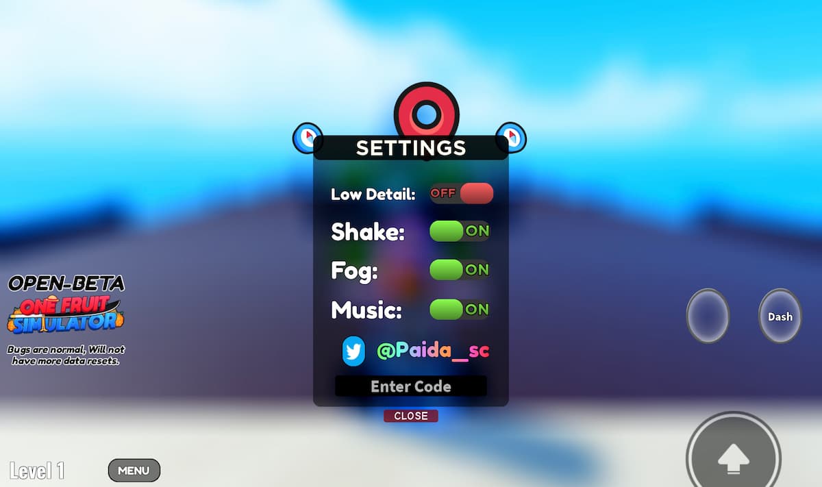 One Fruit Simulator Roblox Codes (December 2025) - Twinfinite