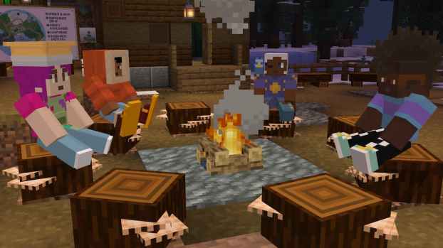 Minecraft’s Free DLC Camp Enderwood Lets You Explore the Woods, Fight ...