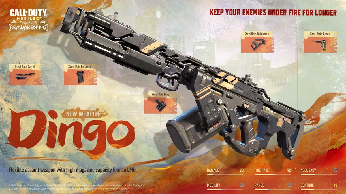 Best Dingo LMG Loadout In COD Mobile Season 2 - Twinfinite