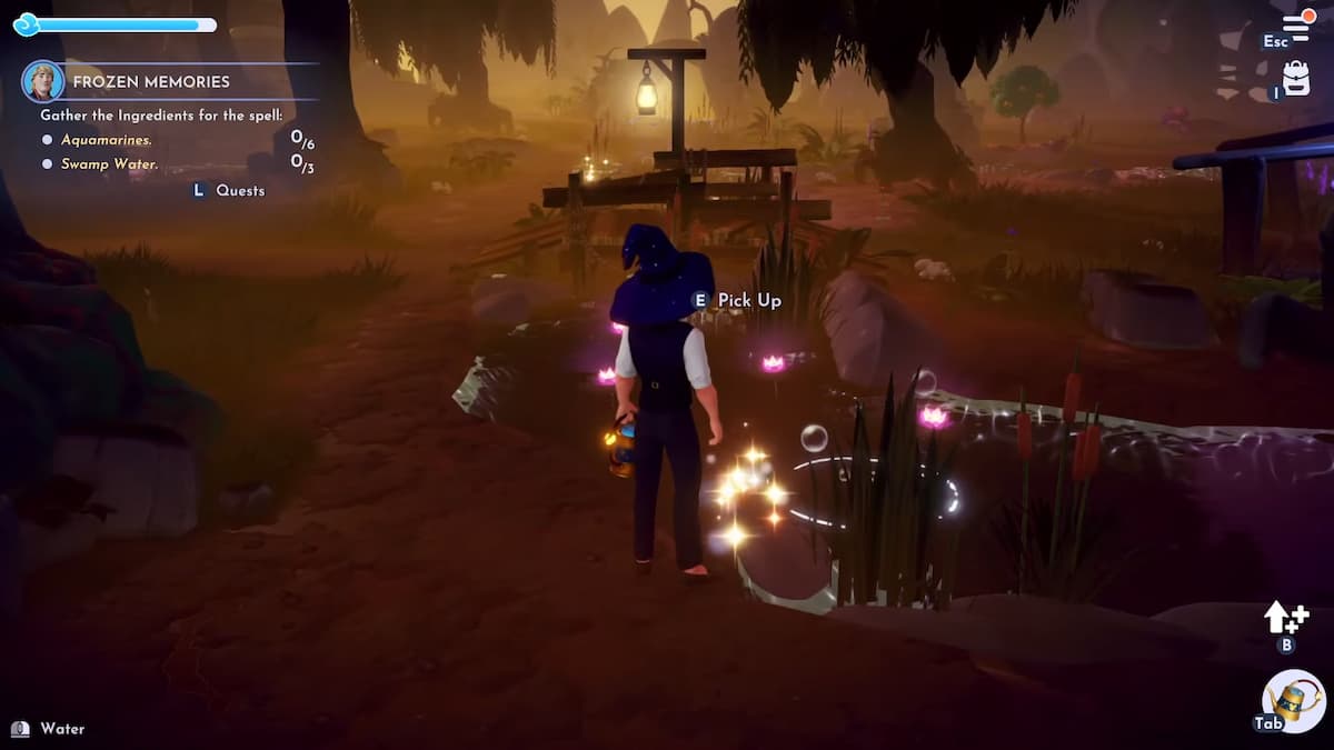 How To Get Swamp Water in Disney Dreamlight Valley - Twinfinite
