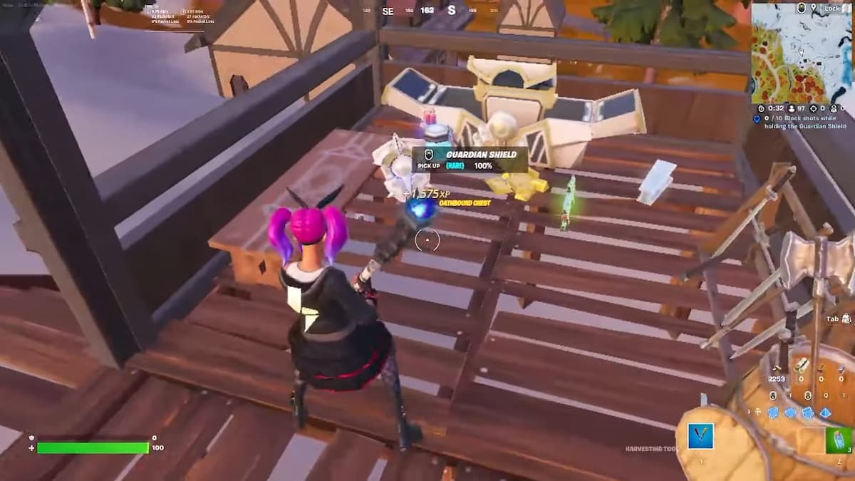 How to Get Guardian Shield & Block Shots While Holding It in Fortnite ...