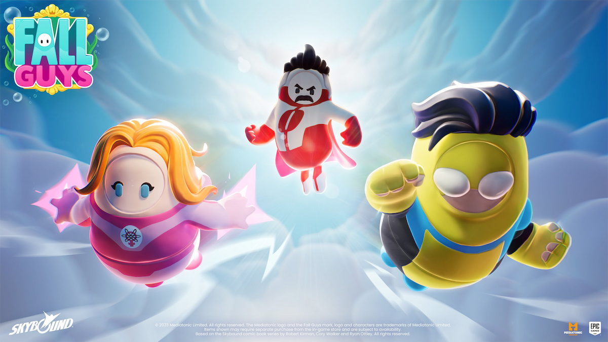 Invincible Characters Soar Into the Fall Guys Store Later This Week ...