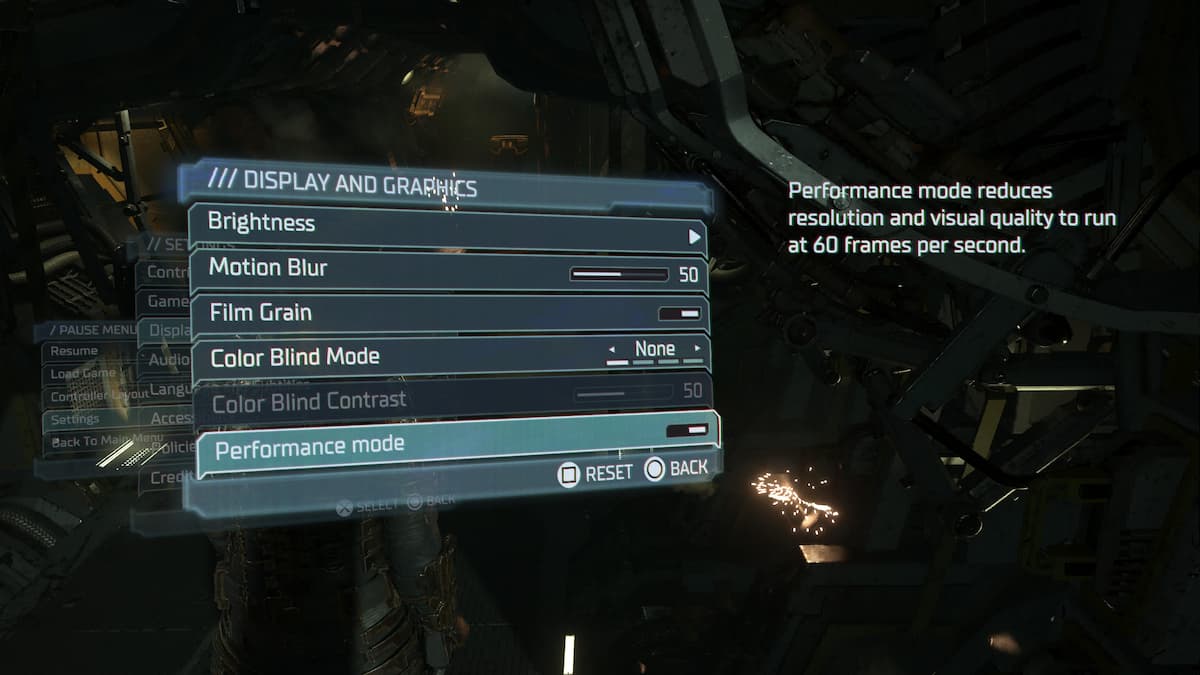 Dead Space Remake Graphics Mode: Performance vs Fidelity, Which Should ...