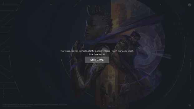 How to Fix Valorant Error Code VAL 43 - Twinfinite