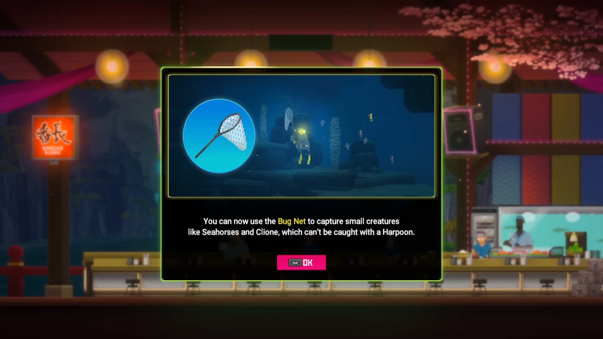 How to Use the Bug Net in Dave the Diver - Twinfinite