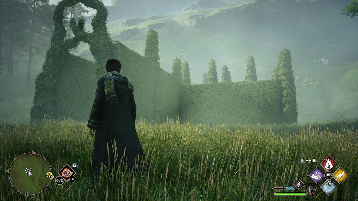 How to Solve the Lower & Upper Hogsfield Hedge Maze in Hogwarts Legacy ...
