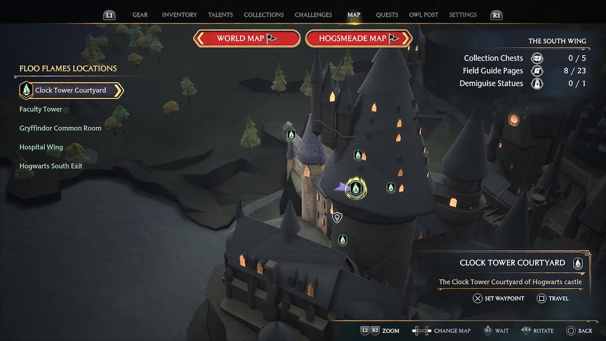 The Man Behind the Moons: All Hogwarts Legacy Demiguise Statue & Moon Locations - Twinfinite