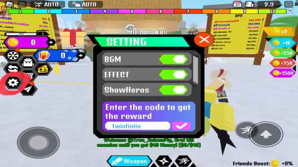 All Anime Clicker Fight Codes in Roblox - Twinfinite