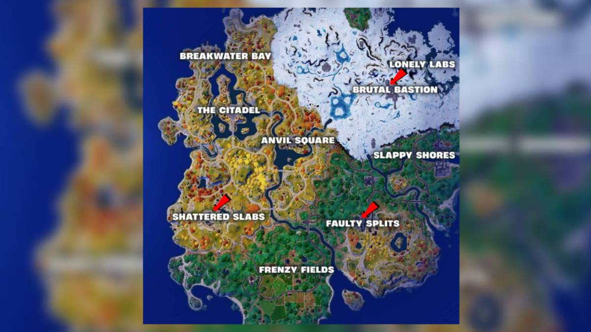 All Exotic Weapon Locations in Fortnite Chapter 4 Season 1 - Twinfinite