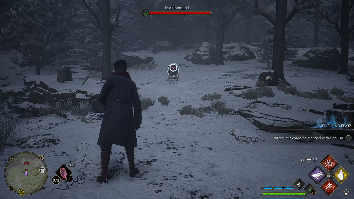 How to Interrupt a Charging Mongrel With Depulso in Hogwarts Legacy ...