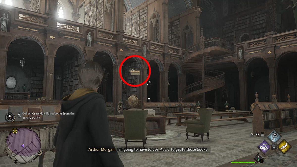 How to Complete Flying Off the Shelves in Hogwarts Legacy - Twinfinite