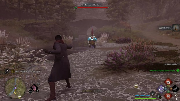 How to Levitate a Dugbog by Its Tongue in Hogwarts Legacy - Twinfinite