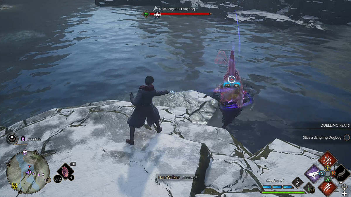 How to Slice a Dangling Dugbog in Hogwarts Legacy - Twinfinite