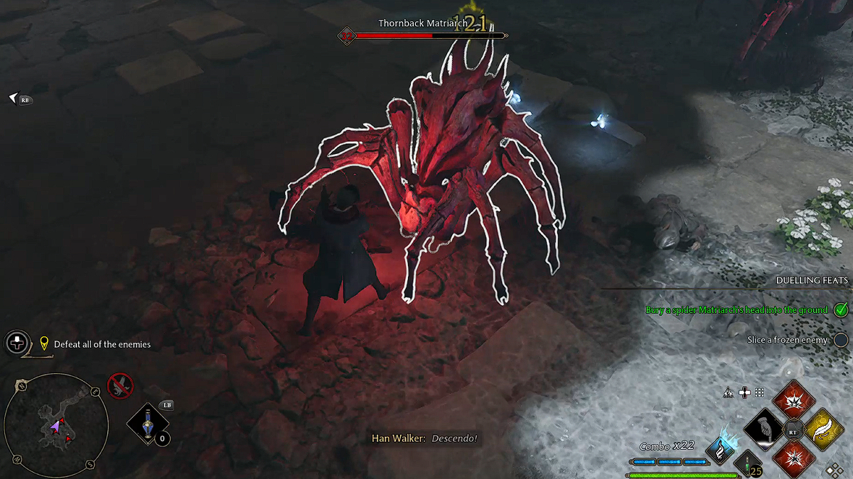 How to Bury a Spider’s Head Into the Ground in Hogwarts Legacy - Twinfinite