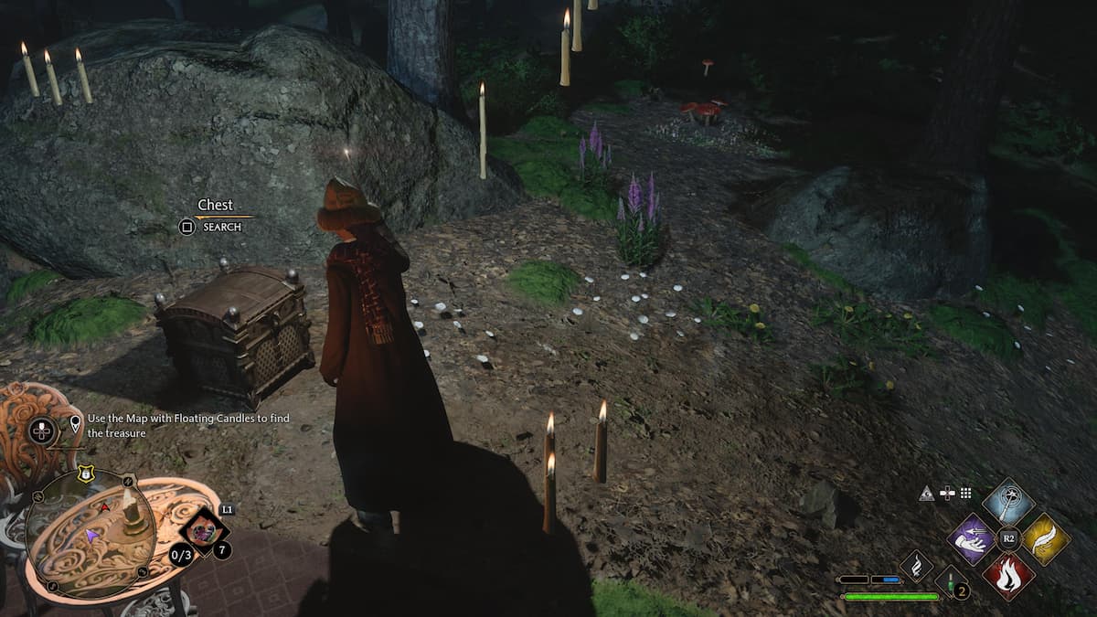 How to Solve the Floating Candles Map in Hogwarts Legacy - Twinfinite