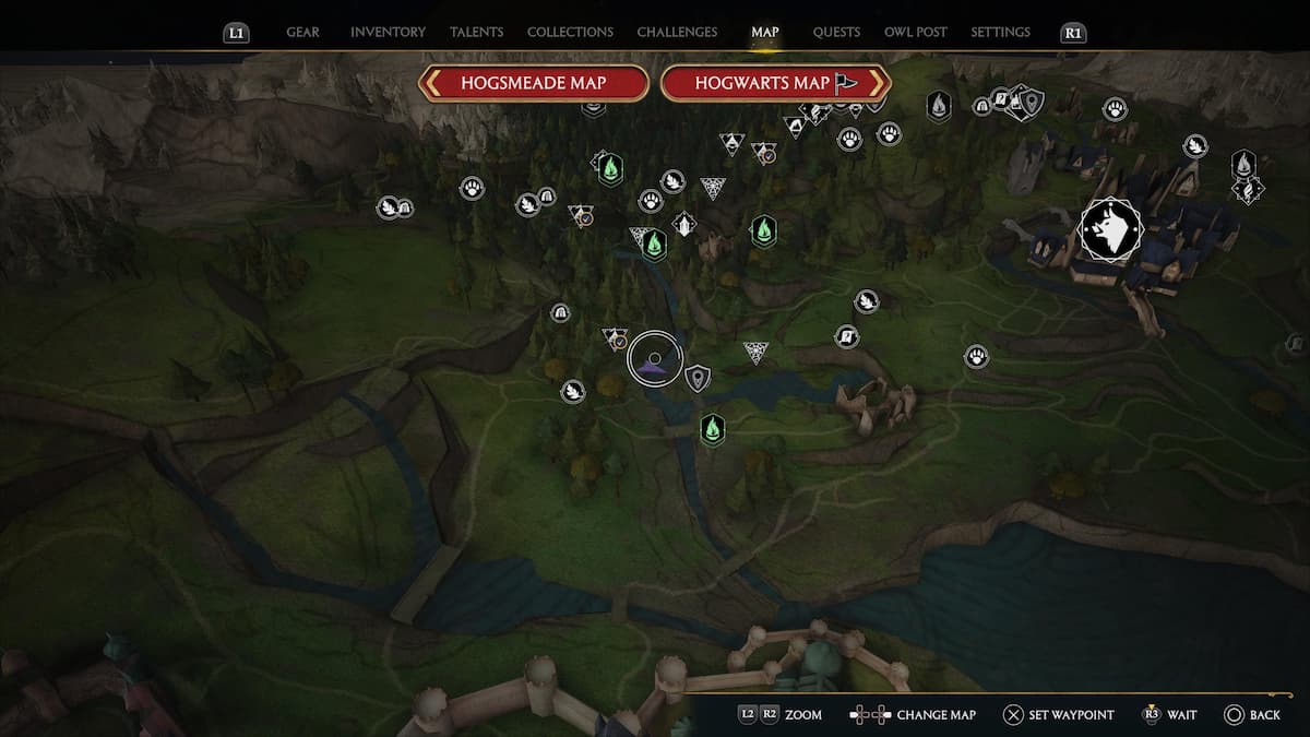 How to Flip a Dugbog on Its Back in Hogwarts Legacy - Twinfinite
