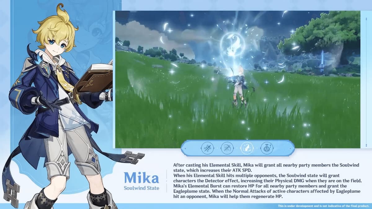 Mika Build Guide: Best Weapons, Artifacts & Team in Genshin Impact ...