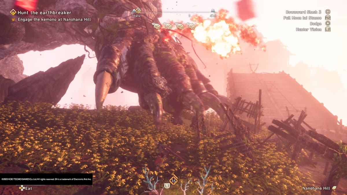 How to Beat Earthbreaker in Wild Hearts - Twinfinite