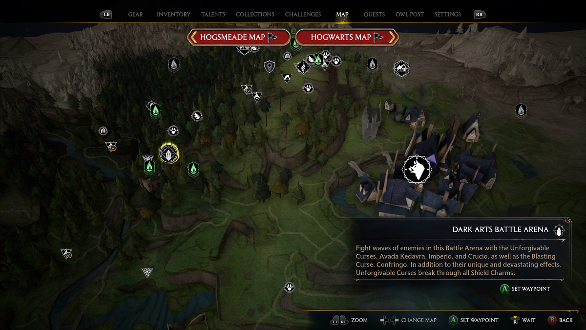 How To Get Into the Dark Arts Battle Arena in Hogwarts Legacy - Twinfinite