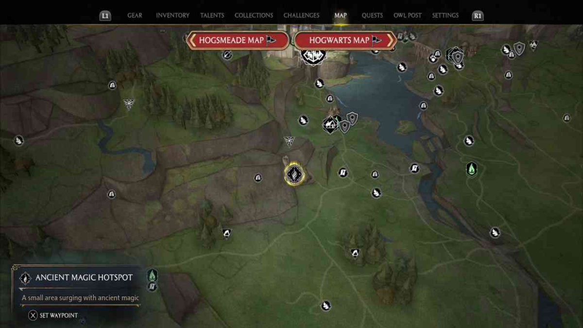 All Ancient Magic Hotspot Locations in Hogwarts Legacy - Twinfinite