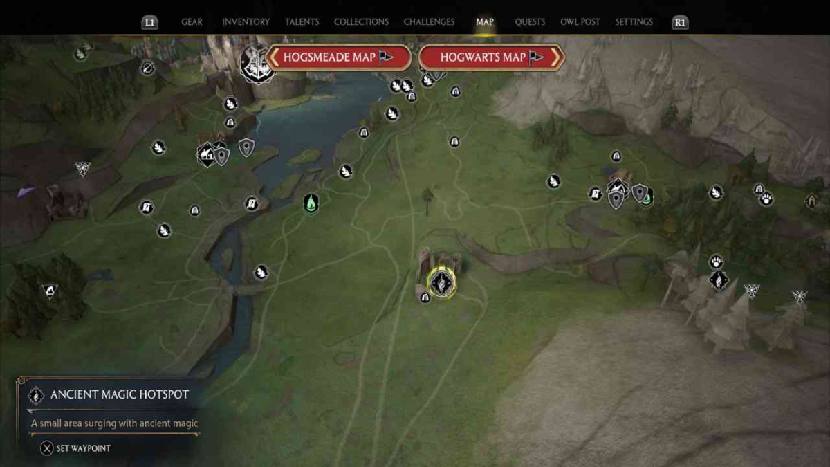 All Ancient Magic Hotspot Locations in Hogwarts Legacy - Twinfinite