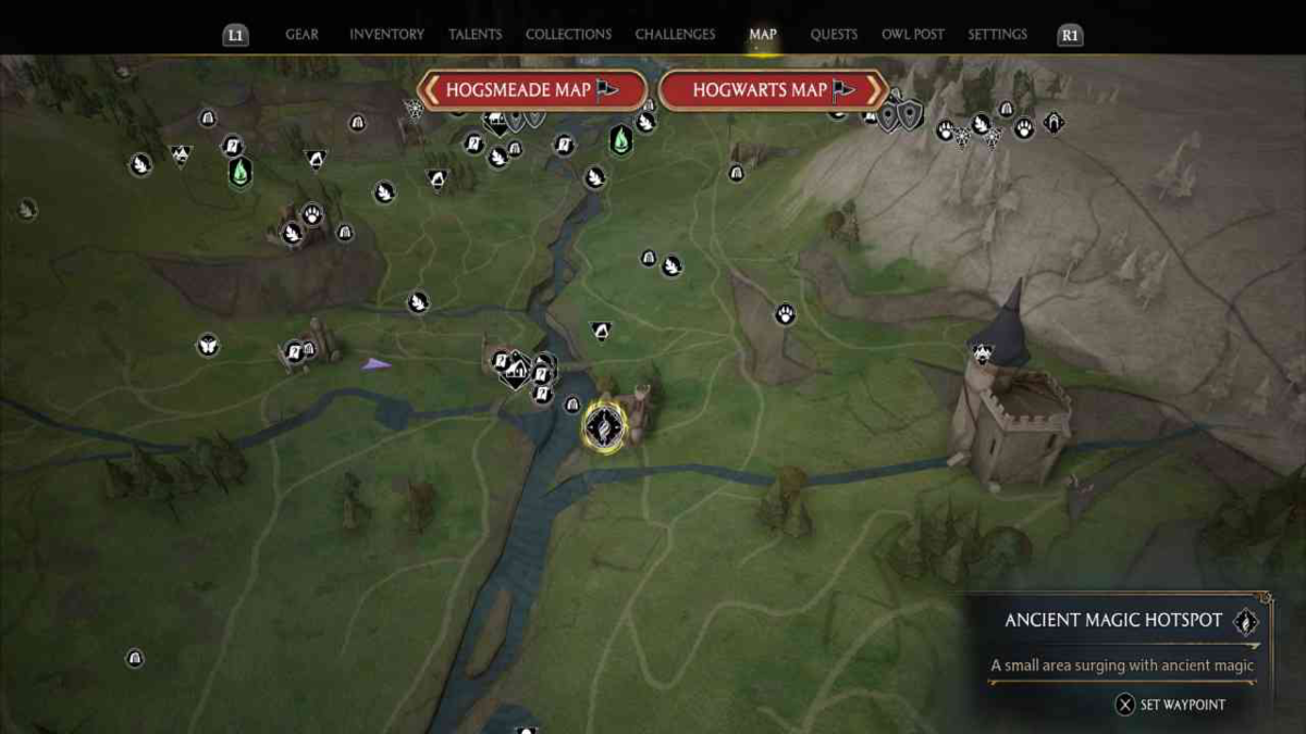 All Ancient Magic Hotspot Locations in Hogwarts Legacy - Twinfinite