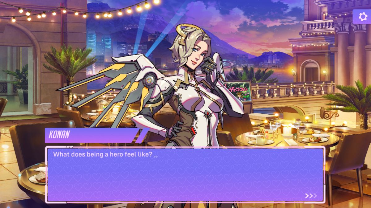 How to Romance Mercy in LOVERWATCH - Overwatch Dating Sim - Twinfinite