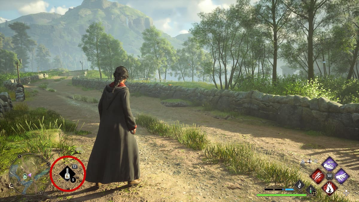 How to Drink Invisibility Potion in Hogwarts Legacy - Twinfinite