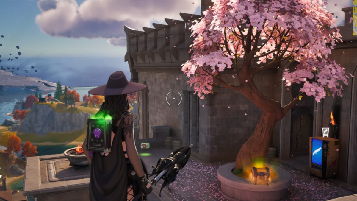 Where to Visit Cherry Blossom Tree Displays in Fortnite Chapter 4 ...