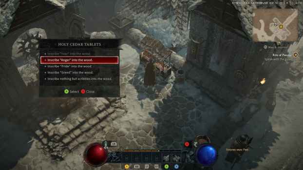 How To Inscribe The Holy Cedar Tablet in Kyovashad With Your Sins In ...