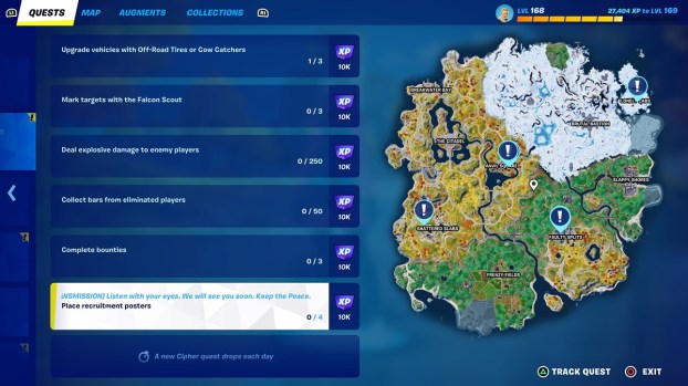 Fortnite Recruitment Posters: Where to Put Them