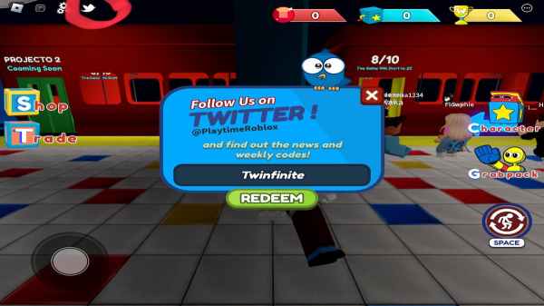 All Project Playtime Codes in Roblox (April 2024) - Twinfinite