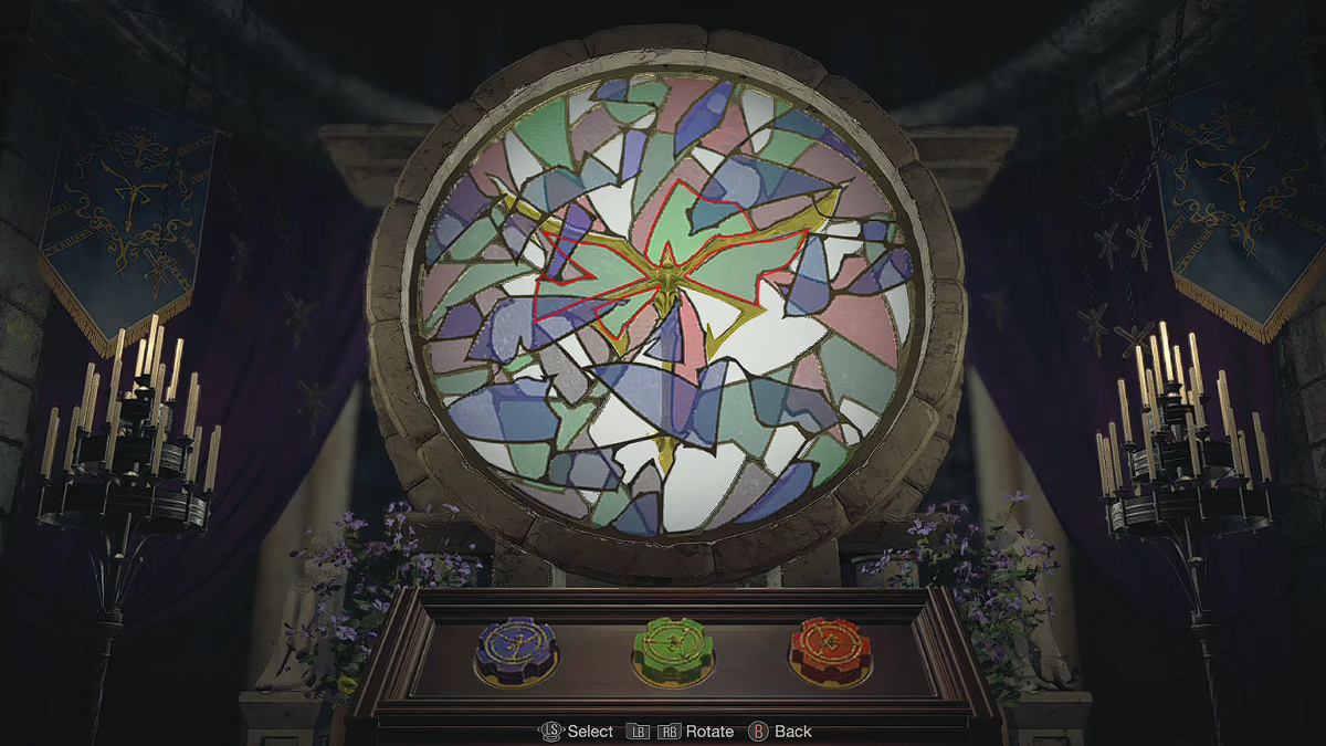 Resident Evil 4 Remake Church Dial & Stained Glass Puzzle Solution ...